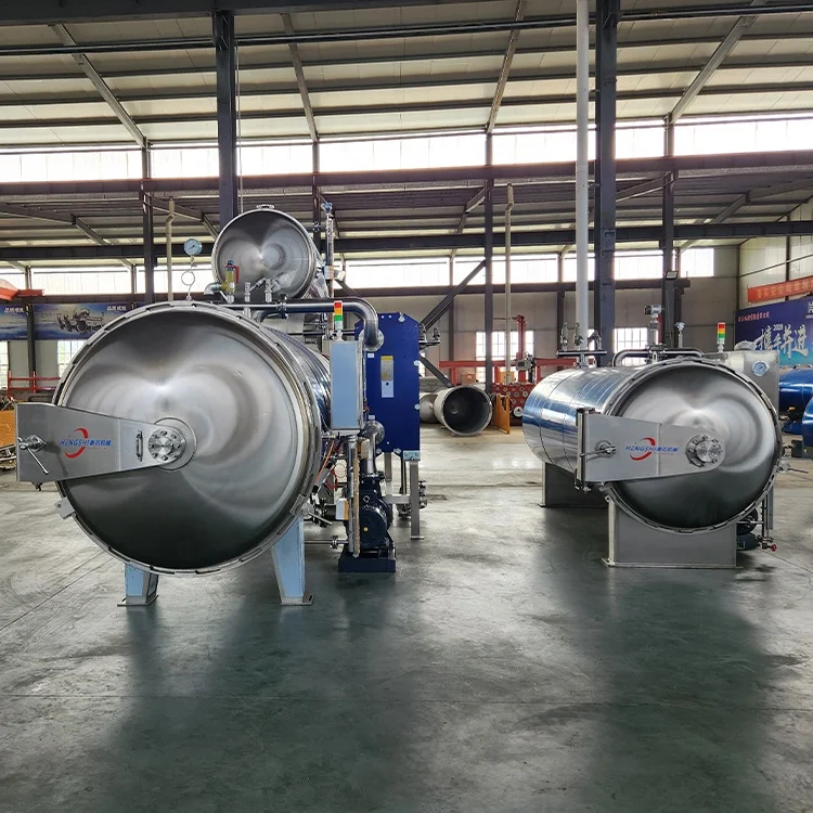 Zhucheng Factory Hengshi Food Machine Pre-heating Steam Cooker Retort ...