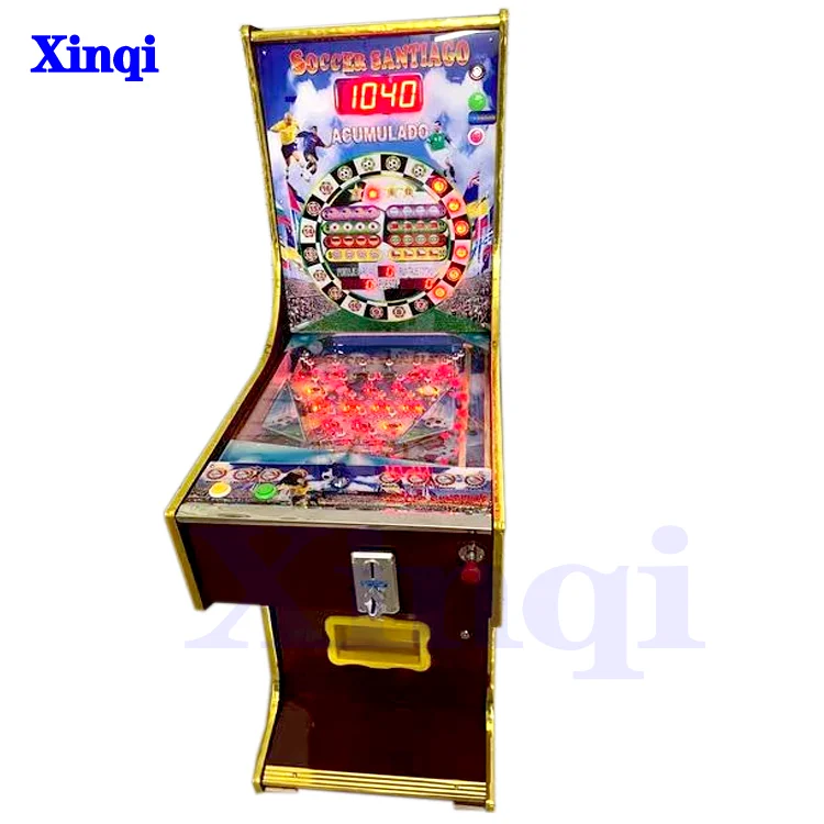 6 Balls Electronic Pinball Game Machine - Coin Operated