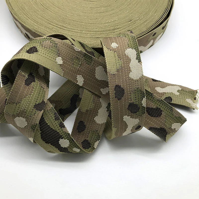 Custom Irr Camo Polyester Camouflage Jacquard Weave Webbing Tactical ...