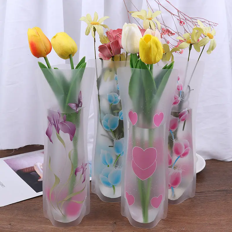 Minimalist Decorative Plastic Vase,Modern Unique China supplier PVC ...