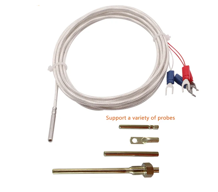 3 Wire Industrial Stainless Steel Probe Thermocouple Temperature Rtd ...