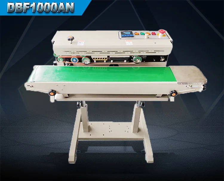 Continuous Nitrogen Gas Filling Flush Plastic Bag Band Sealer Heat ...