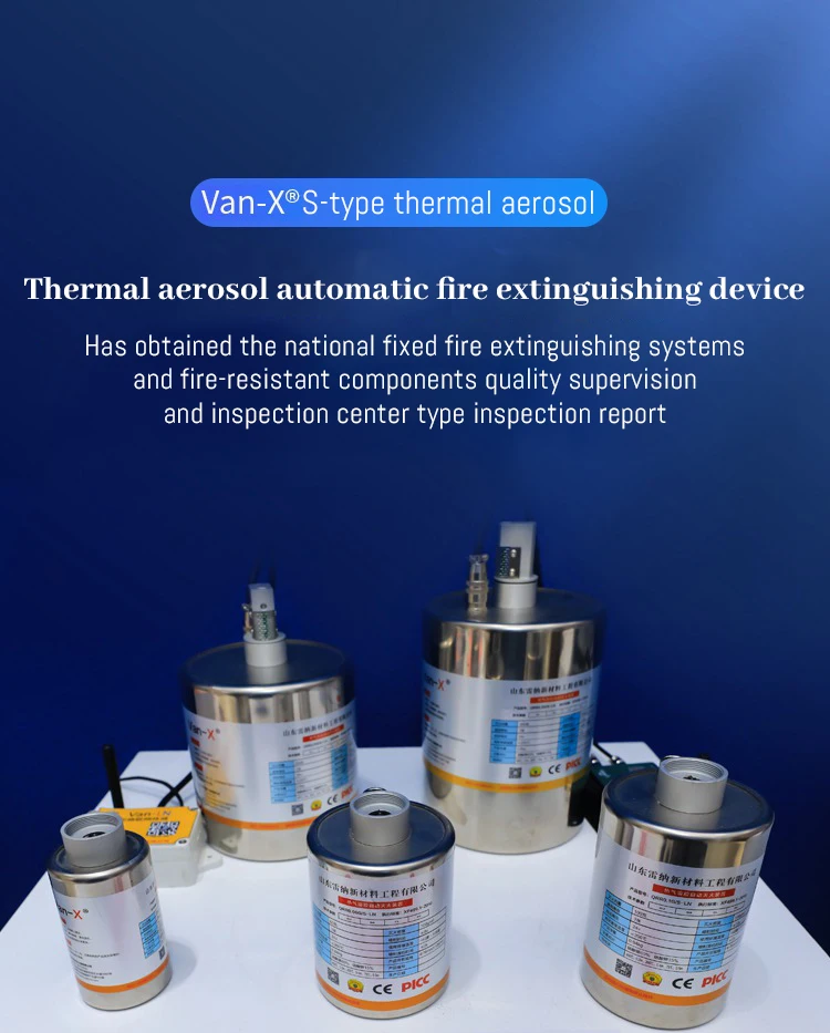 Wholesale Hanging Hot Gas Aerosol Automatic Fire Extinguishing Device ...
