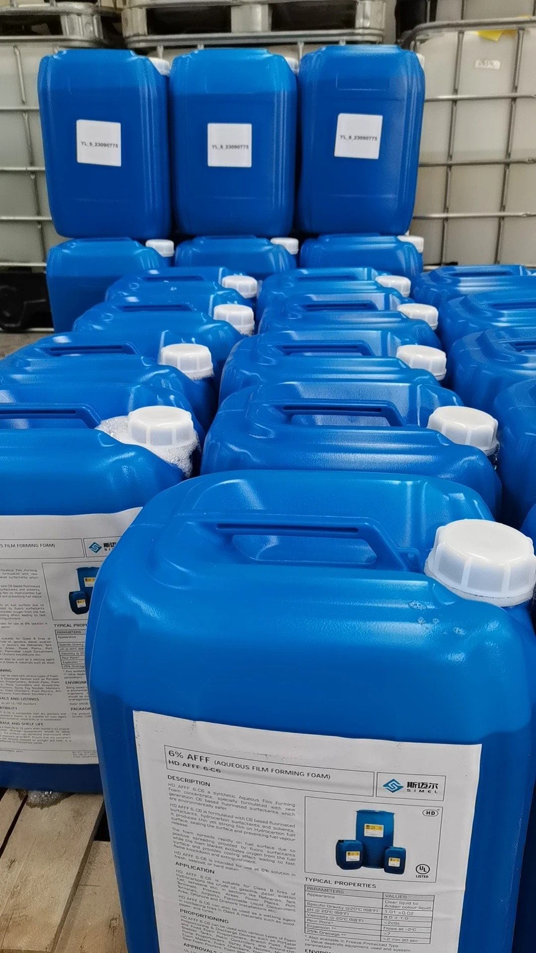 Fire Extinguishing Agent Afff Foam Concentrate Afff 3% 6% Wholesale ...