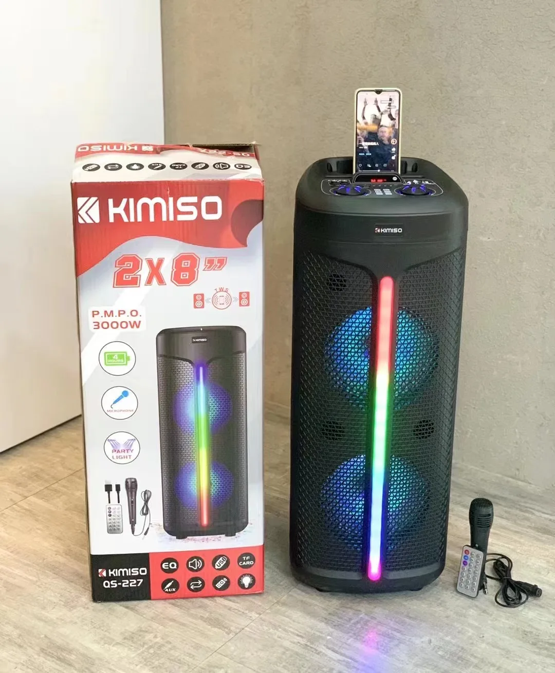 KIMISO KMS QS-227 - Portable Wireless Mini Speaker for Outdoor