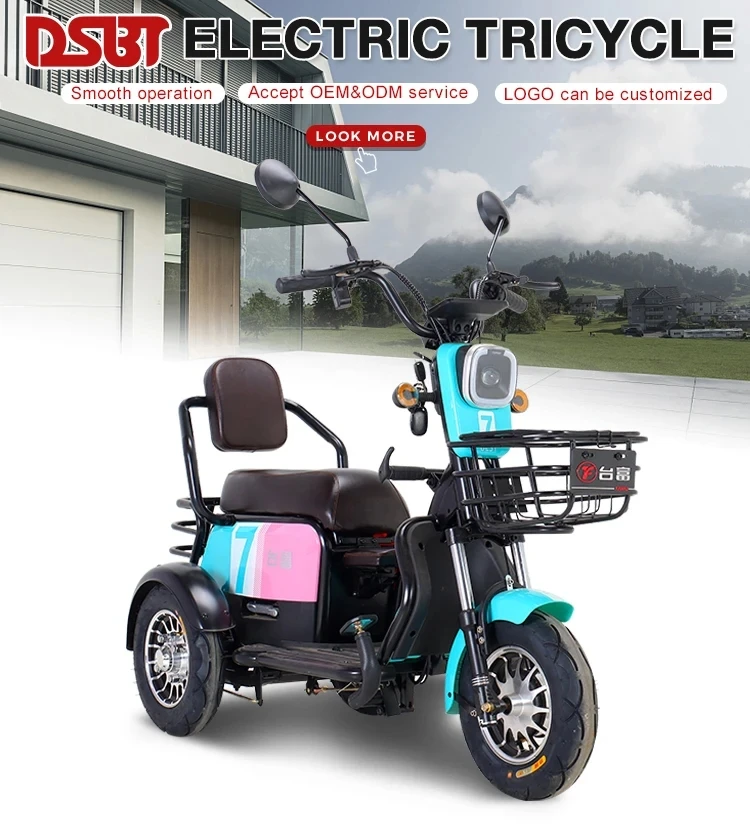 500-800w Customizable Carbon Steel Three Wheellong Battery Life Adult ...