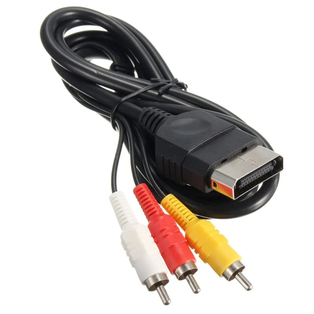 1.8m 6ft Hd Component Audio Video Composite Av Cable 3rca Cable For X ...