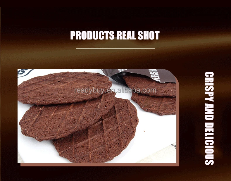 Korean Exotic Snacks - Hershey Chocolate Mochi Cookies