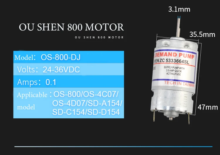 OU SHEN Electric Screwdriver Motor AC220V - Semi-Auto Power Tool with ± ...