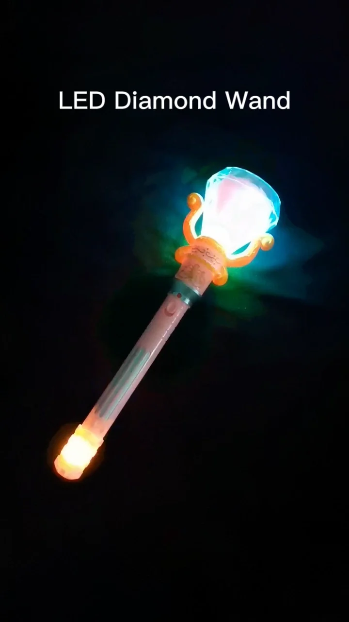 Led Magic Spinning Stick Christmas Kids Halloween Rotating Flashing ...