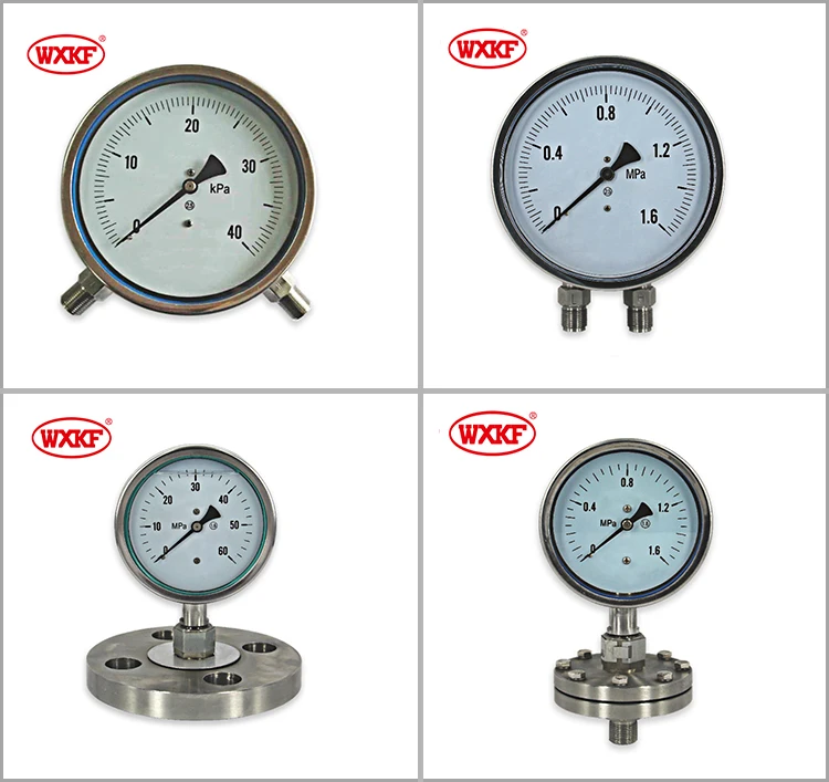 Quality 150mm Stainless Steel Differential Pressure Gauges - Buy Price Differential Pressure ...