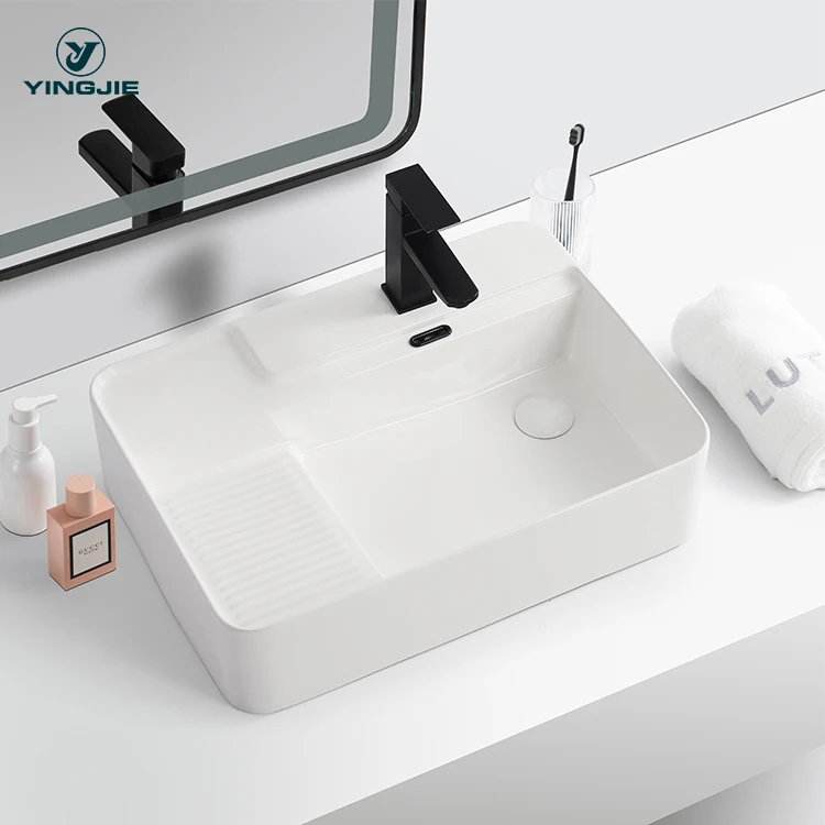 italian style washbasins prices countertop rectangular single basin ...