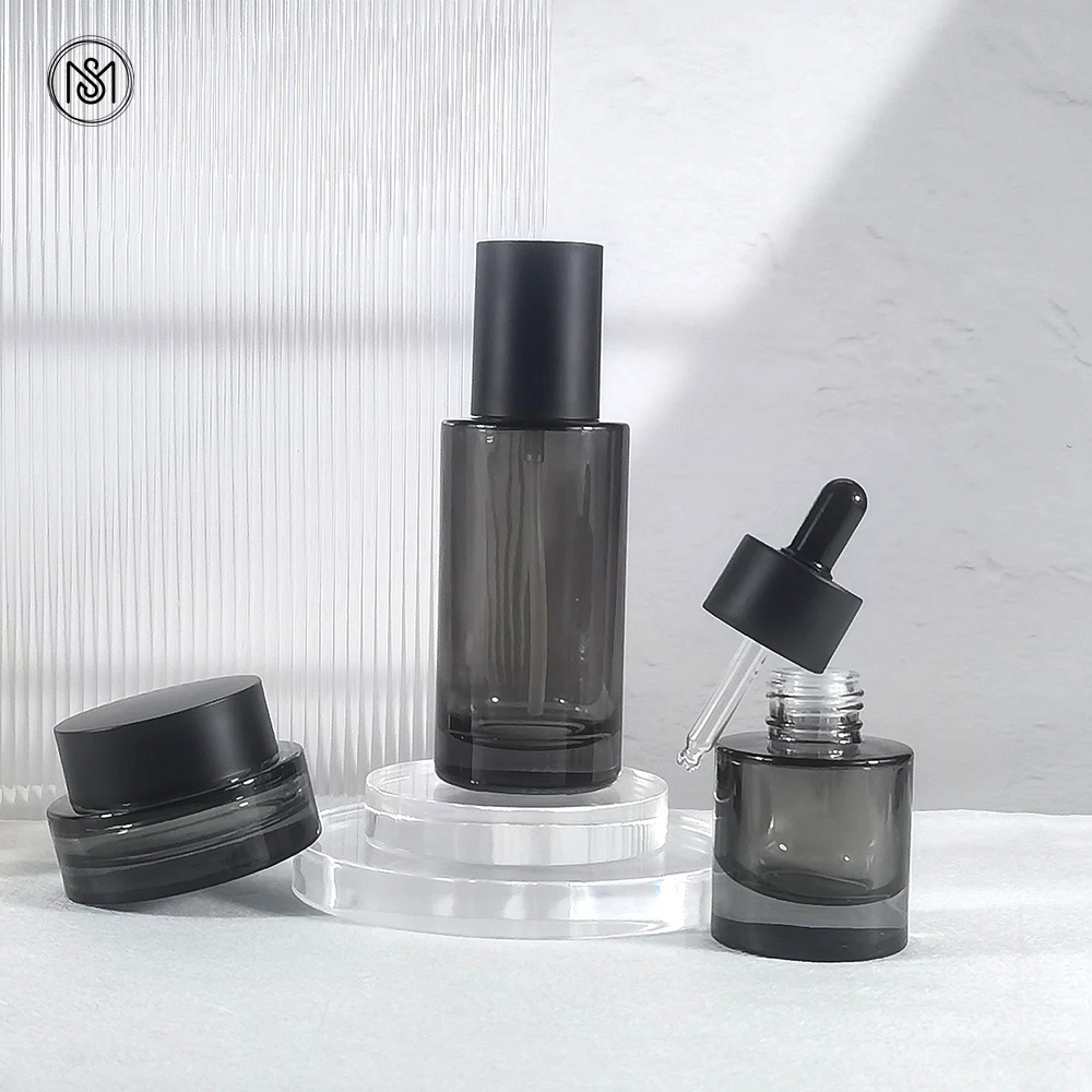 Luxury Cosmetic Packaging Containers Glass Toner 30g 50g 30ml 50ml 100ml 120ml 150ml Cream Jar ...