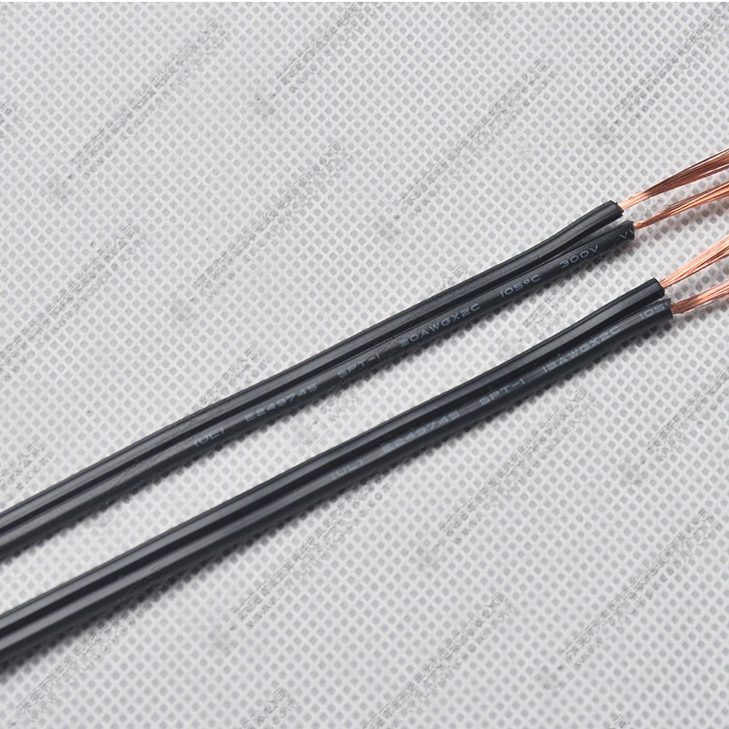 Spt-1w Electrical Wire 18awg 2core Spt Flat Flexible Wire And Cable ...