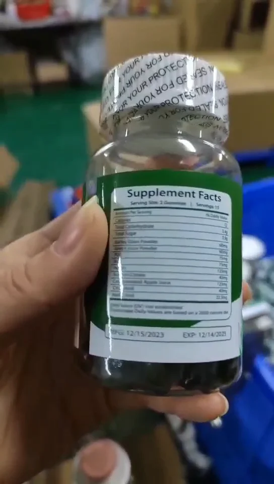 Oem/odm Barley Gummies Contains Supergreens,Vitamin C Barley Grass ...