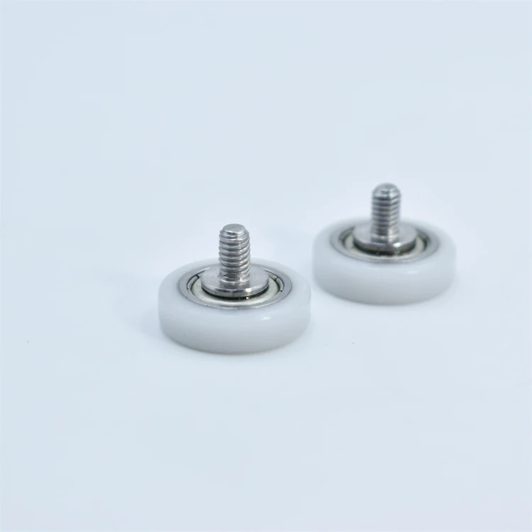 Screw Plastic Roller Wheel Bs60518-5c1l6m4 5x18x5mm Pulley Wheels With ...