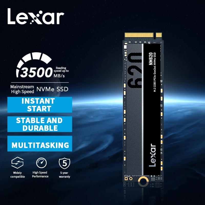 Lexar NM620 SSD - High Performance Internal Storage