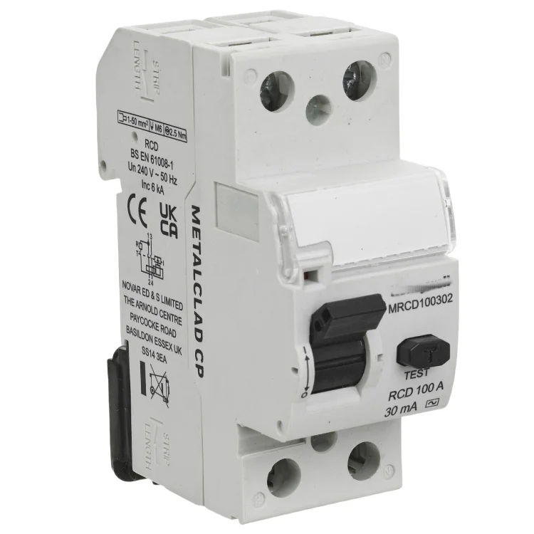 100a 30ma Dp 2 Module Rcd 6ka Mrcd100302 Mrcd100302 One Year Warranty ...
