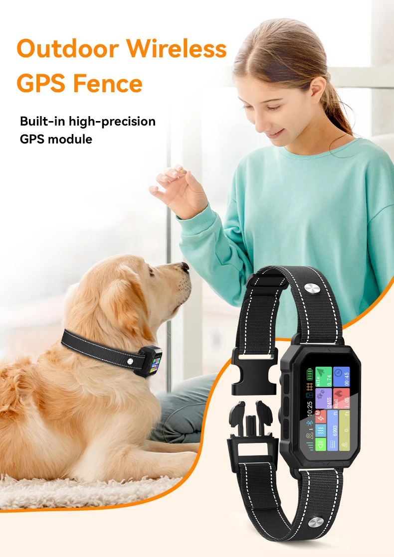 Smart GPS Wireless Fences for Dogs - Eco-Friendly Training