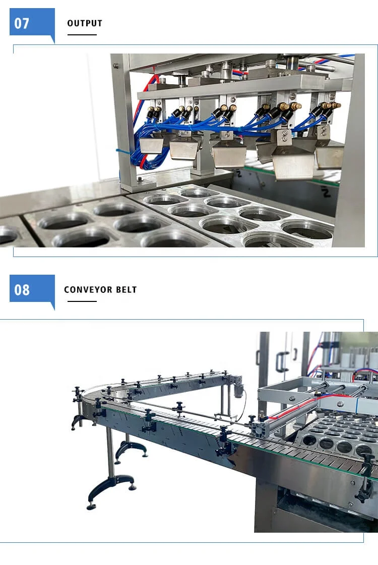 Holy Communion Small Plastic Cup Filling And Sealing Machine Yogurt ...