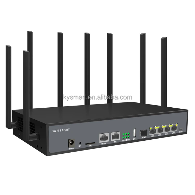 Wifi7 Tri-Band Router - 2.4 Ghz, 5 Ghz, 6ghz Access Point