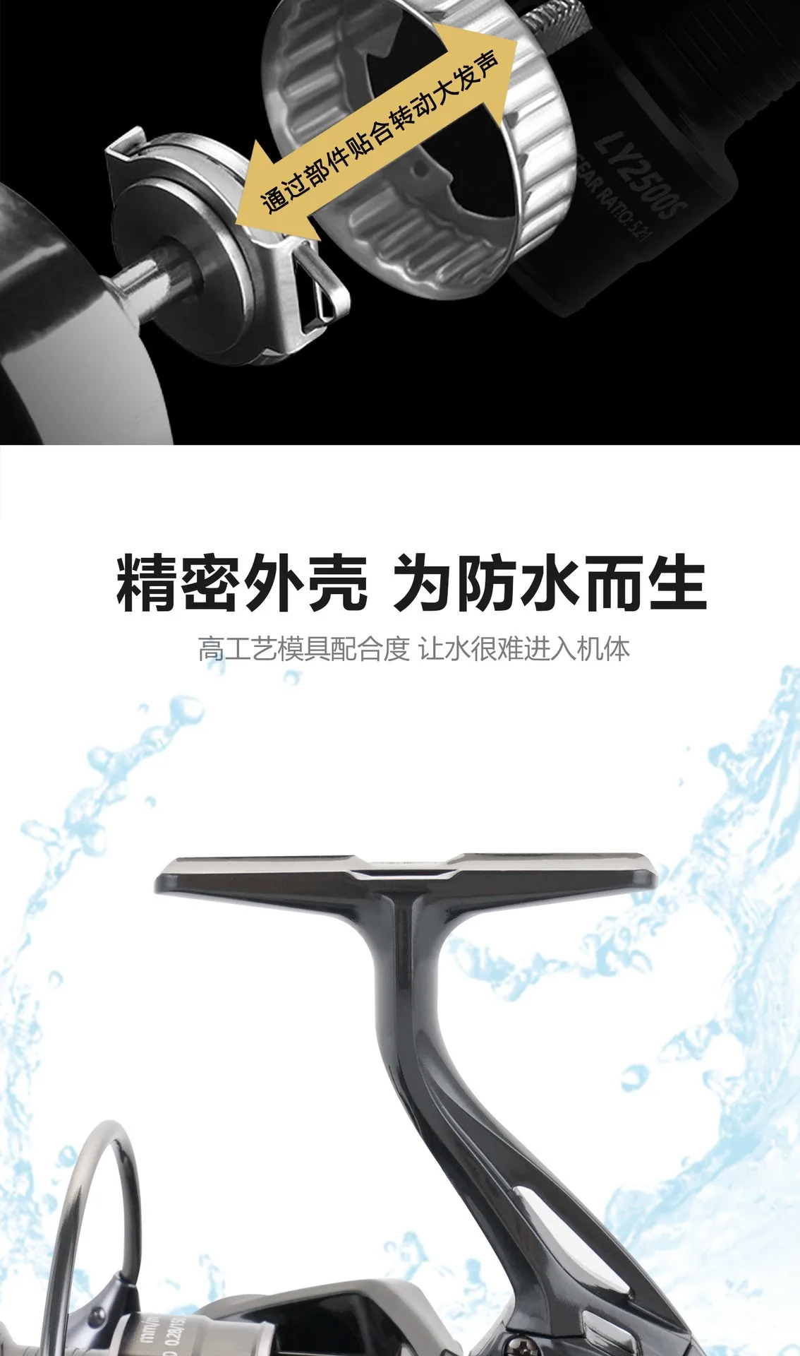 High Quality 1000-7000 Series Metal Spool Rotating Saltwater Fly Fishing Line Wheel| Alibaba.com