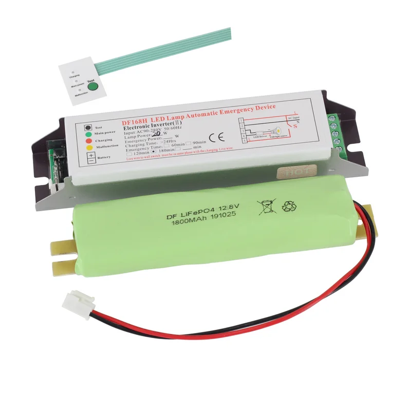 Df168h Led Emergency Driver Rechargeable Battery Pack & Emergency Light ...