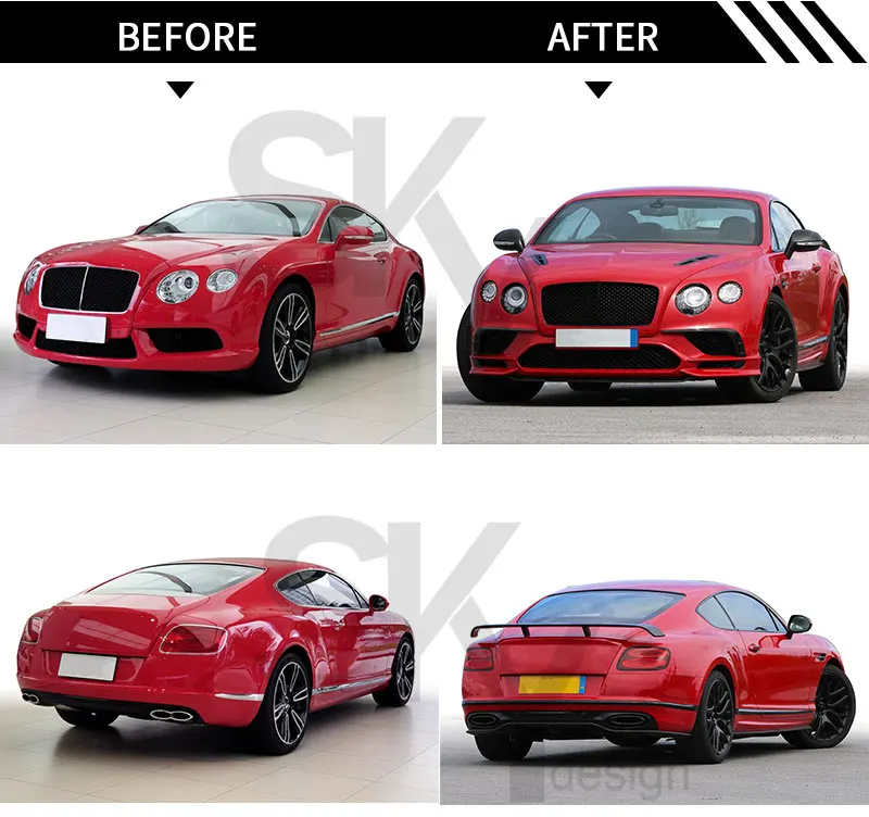 2012-2014 Car Bumper Body Kit for Bentley Continental GT