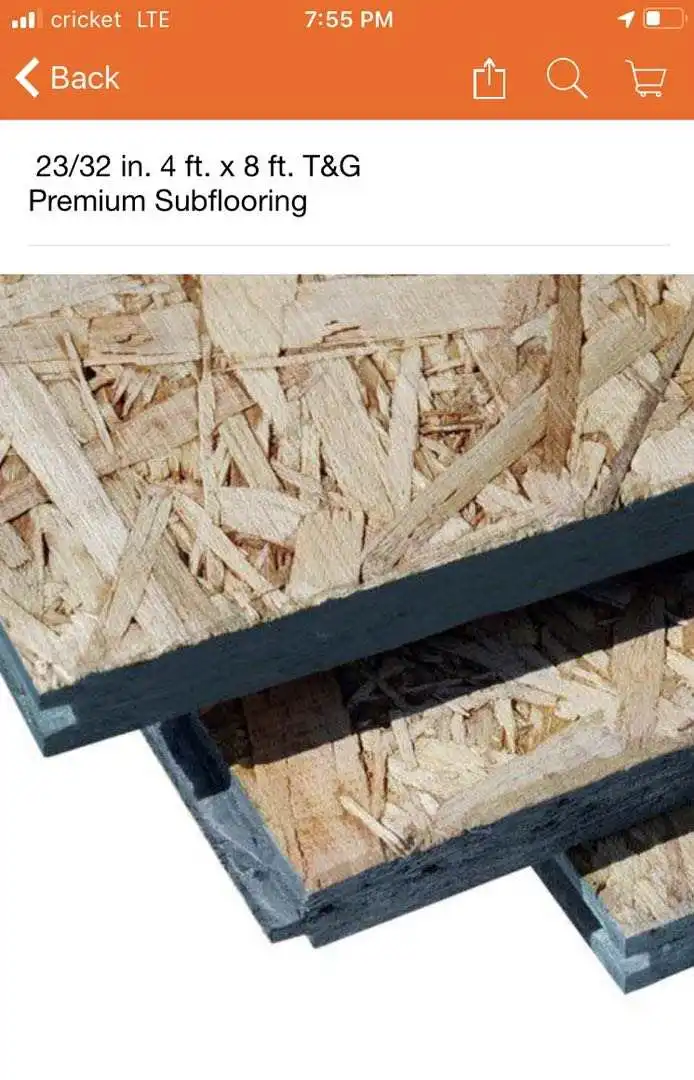 T&G OSB Panels 3/4 Inch Sub-Floor Board 4x8 for Building - First-Class ...