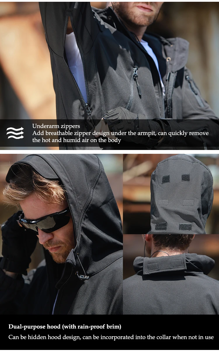 Tad Field Jacket Tactical Uniform Accessories Black Khaki Green Camo ...