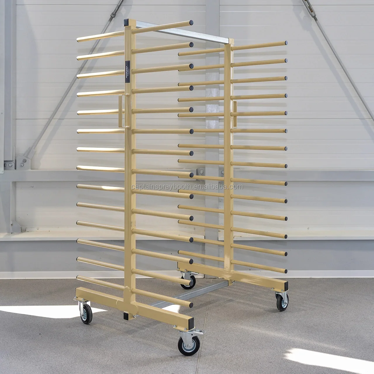 Stainless Steel Flexible Drying Trolley - 500kg Safe Load