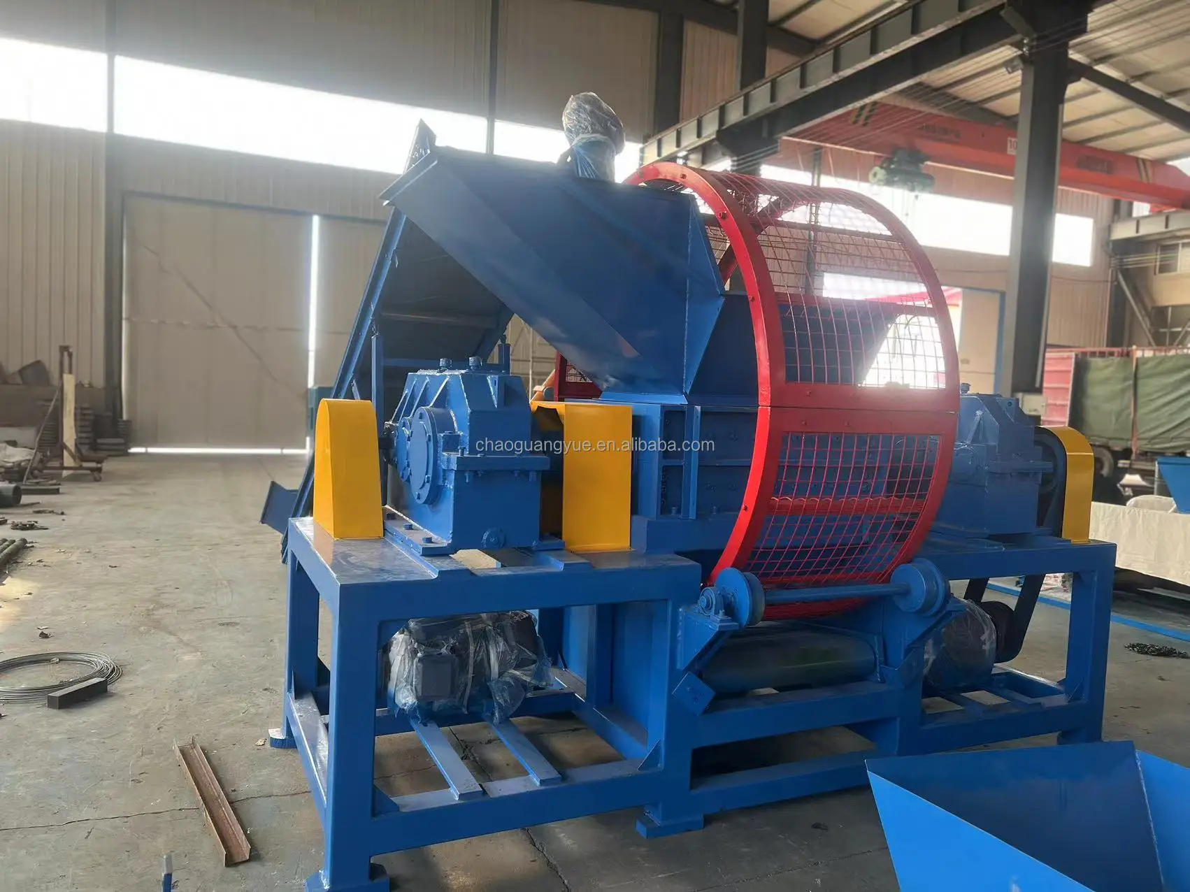 Automatic Waste Tyre Recycling Machine To Rubber Powder / Used Tire ...