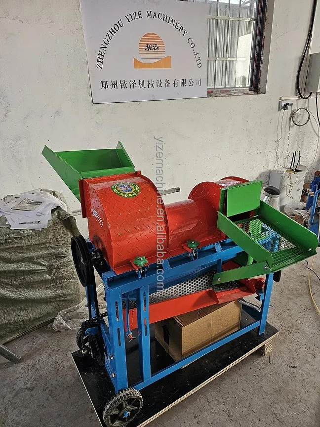 Millet Corn Soybean Sorghum Sheller Thresher Machine