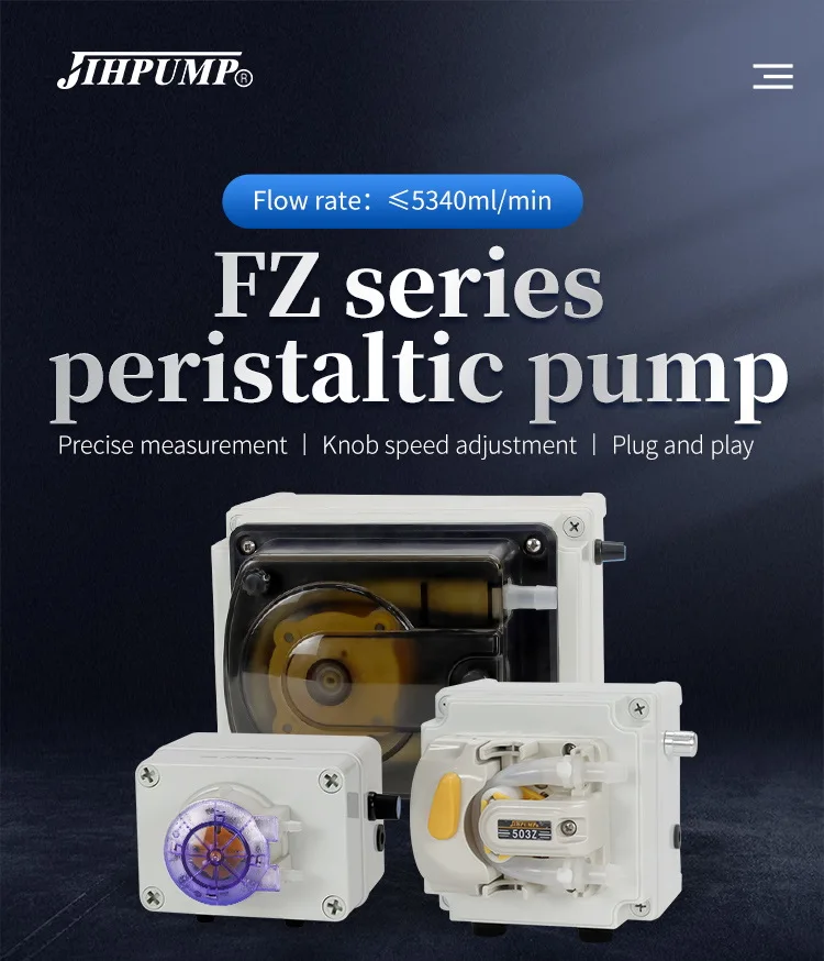 JIHPUMP Chemical Dosing Hose Pump - High Flow Solutions