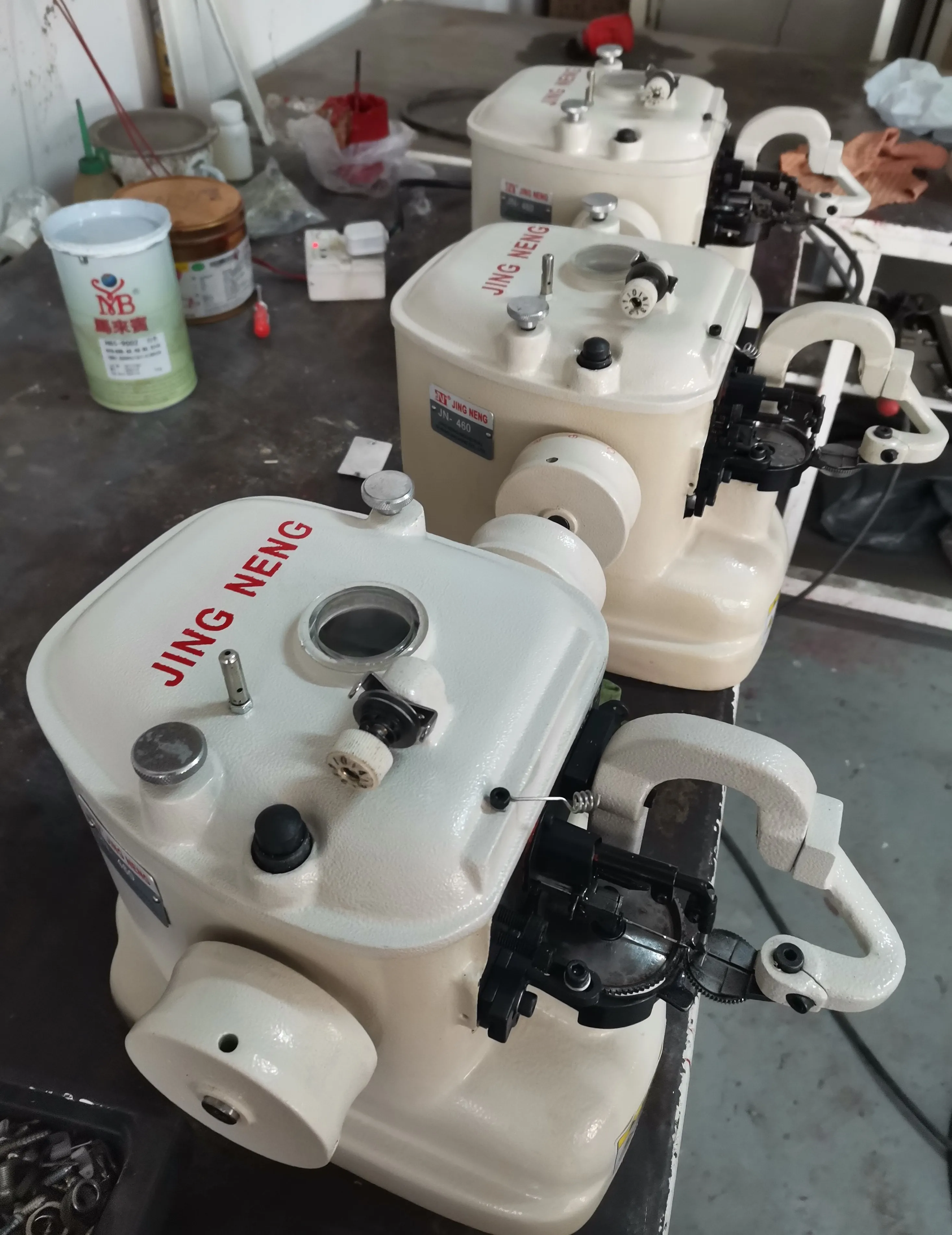 JN-460 Heavy Duty Automatic Wrinkle Strobel Industrial Sewing Machine
