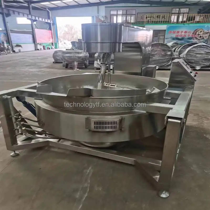 Application Of 100 - 500l Automatic Planet Agitator In Frying,Cooking ...