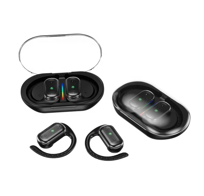 2023 New Open Ear Ows Tws Earbuds Earhook Wearable Stereo Earphones ...