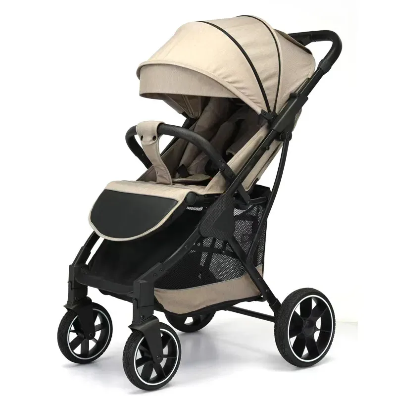Comfortable High Landscape Aluminum Alloy Luxury Baby Walking Trolley ...