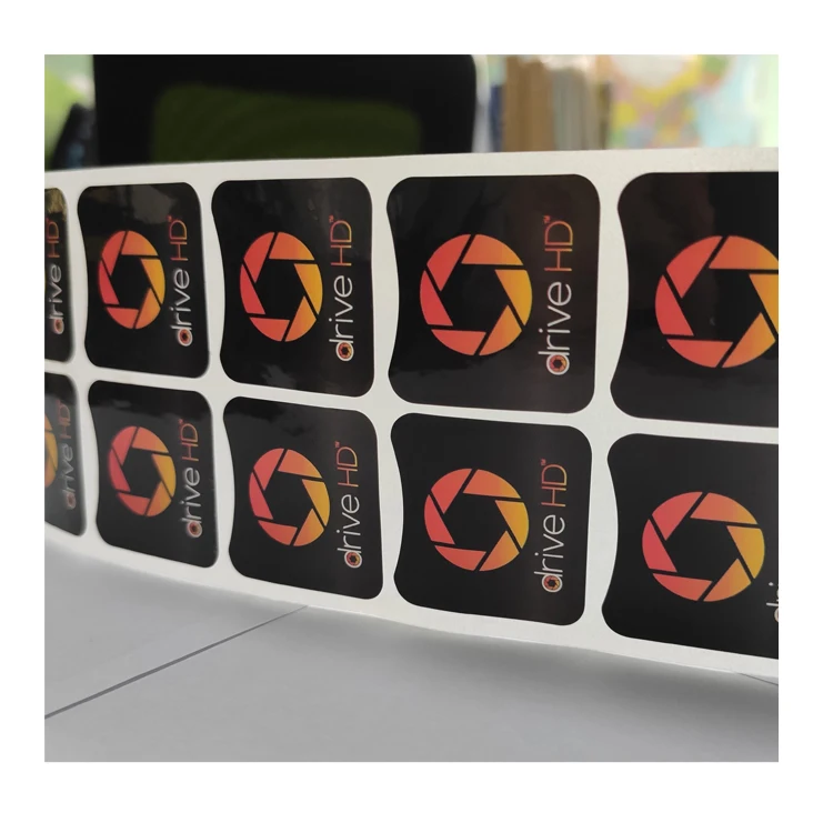 Custom SD Card Stickers - Durable and Adhesive Labels
