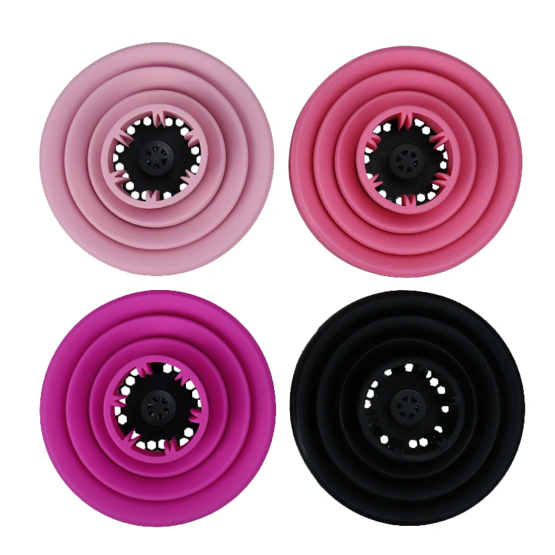 Hair Dryer Diffuser Retractable Foldable Silicone Hair Diffuser For ...