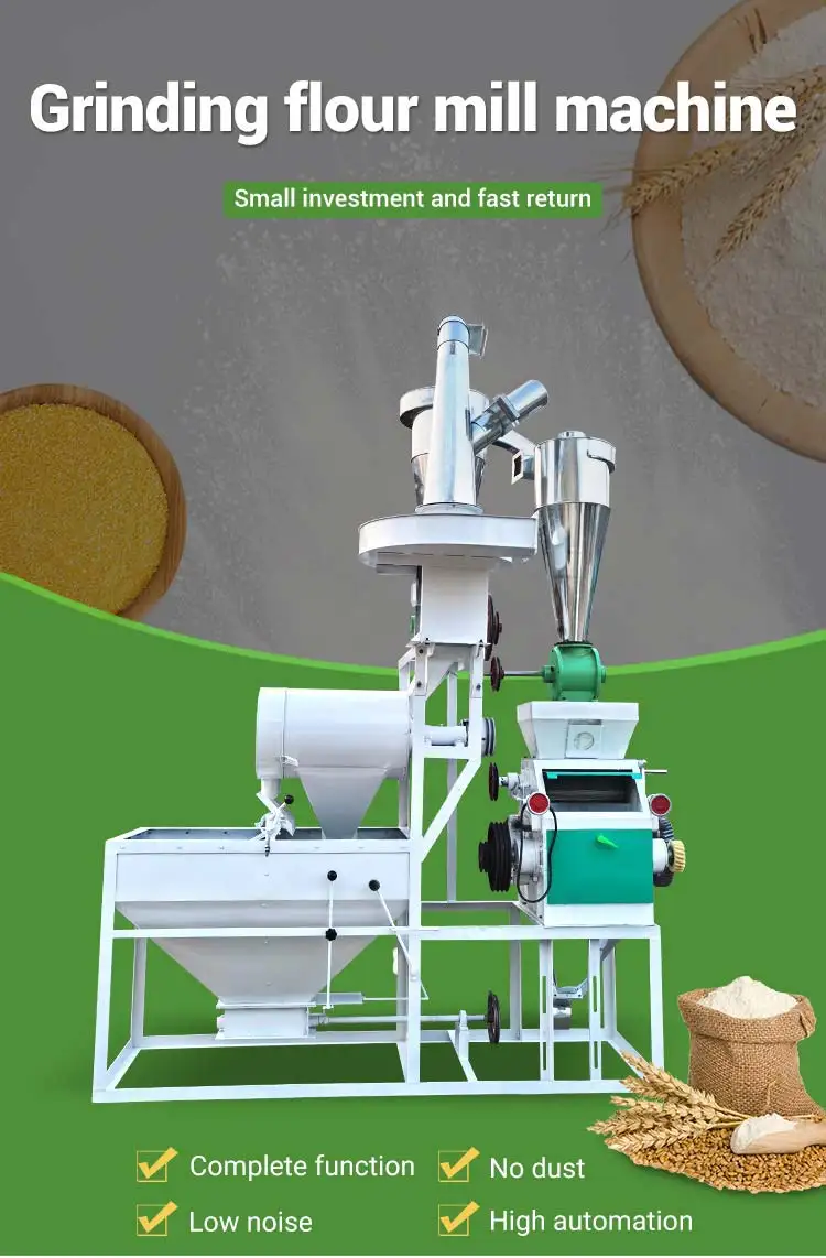 Small Scale 100t Russian Self Suck Maize Complete Wheat Corn Flour Grit ...