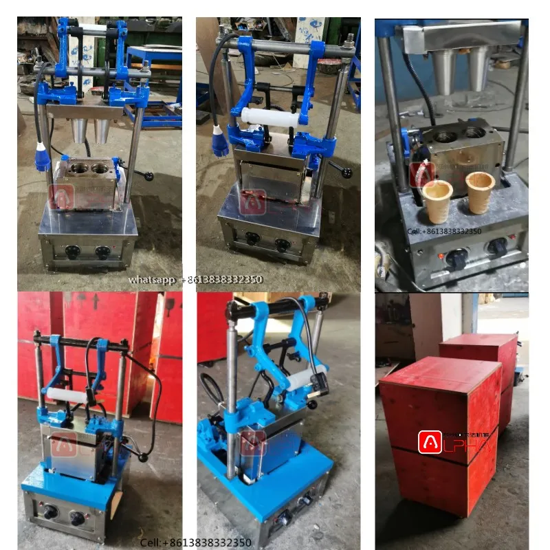 Cheap Waffer Edible Cup Coffee Cups Maker - 50-60 Pieces/hour