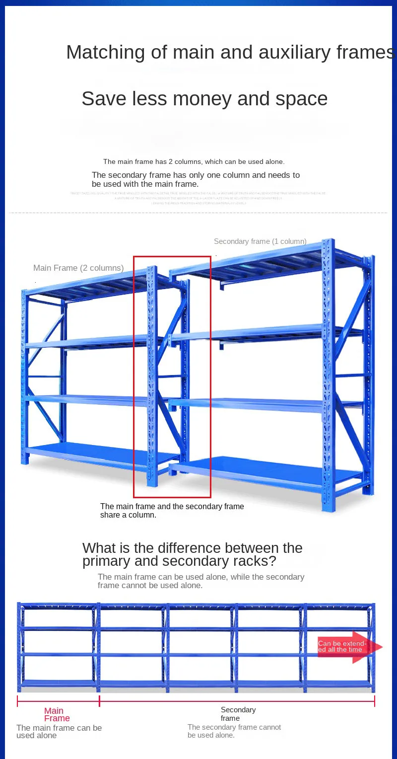 Factory Shelves Warehouse Shelving Heavy Duty Big Mold Rack - Buy ...