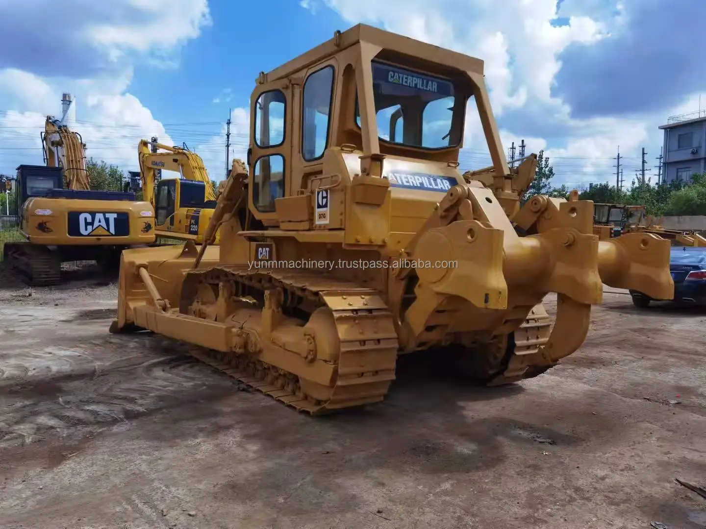 二手机械猫d7g推土机 履带推土机d7h Cat D6 D7推土机出售 Buy 二手卡特彼勒d6d推土机 二手推土机cat D8r推土机