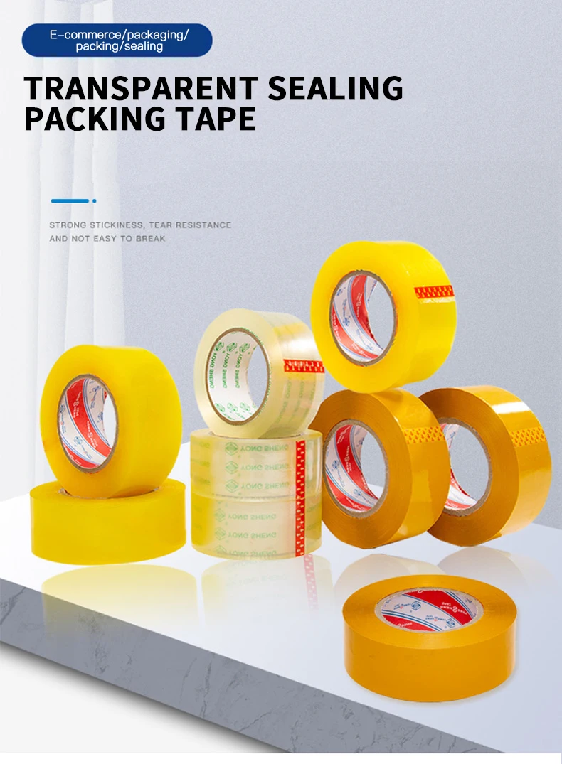 Transparent Fcl Express Packing Sealing Adhesive Tape Bopp Package Tape ...