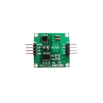 Taidacent Rs232 Ttl 전자 규모 압력 모듈 Ad 브리지 로드 셀 무게 센서 Hx750 로드 셀 증폭기 모듈 ...