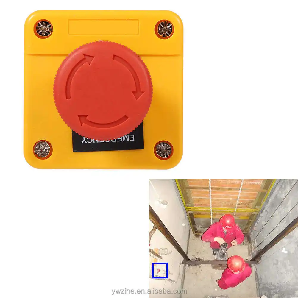 Pit Elevator Emergency Stop Switch ST0P Stop Switch Button Box One ...