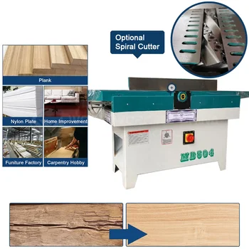 24 Plastic Cutting Board Wood Planer Machine With Spiral Cutter - Buy ...
