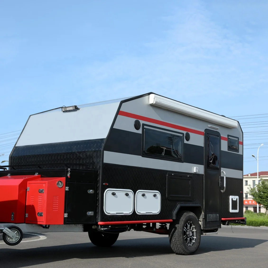 Luxury China Off Road Camper Motorhome Black Series Rv Campers - Buy ...