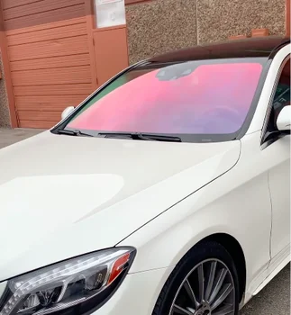 Ksb Sunset Red Chameleon Tint Vlt 80% Pink Chameleon Tint Film Car ...